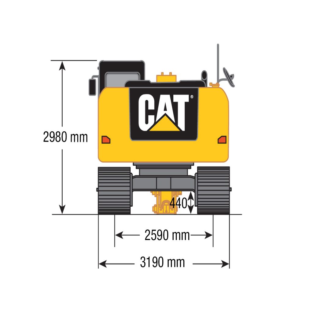 313FL Hydraulic Excavator - Ezyquip Hire