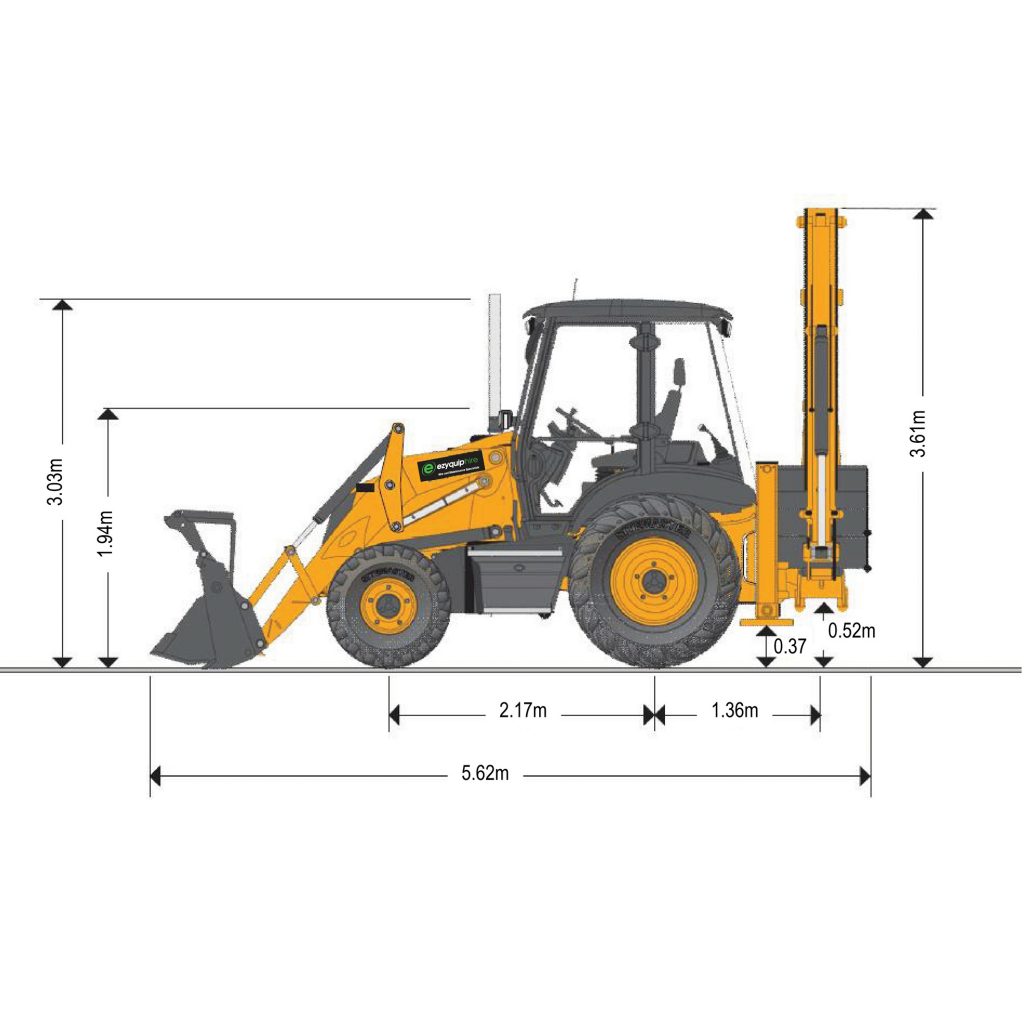 432F Backhoe Loader - Ezyquip Hire