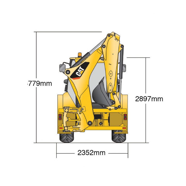 432F Backhoe Loader - Ezyquip Hire