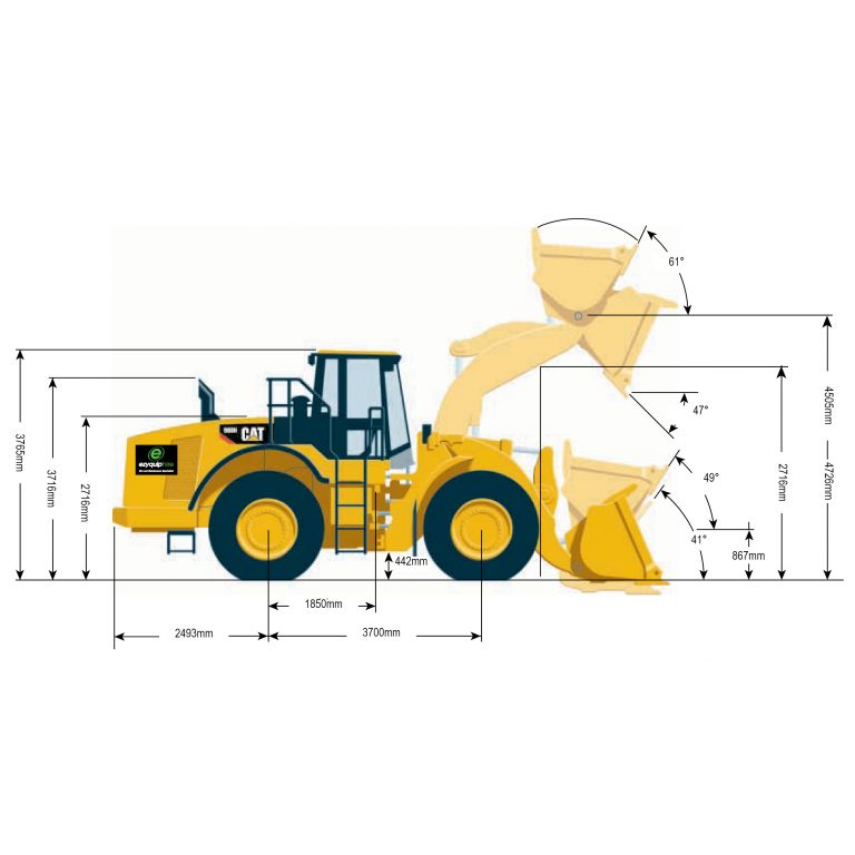 980H Wheel Loader - Ezyquip Hire