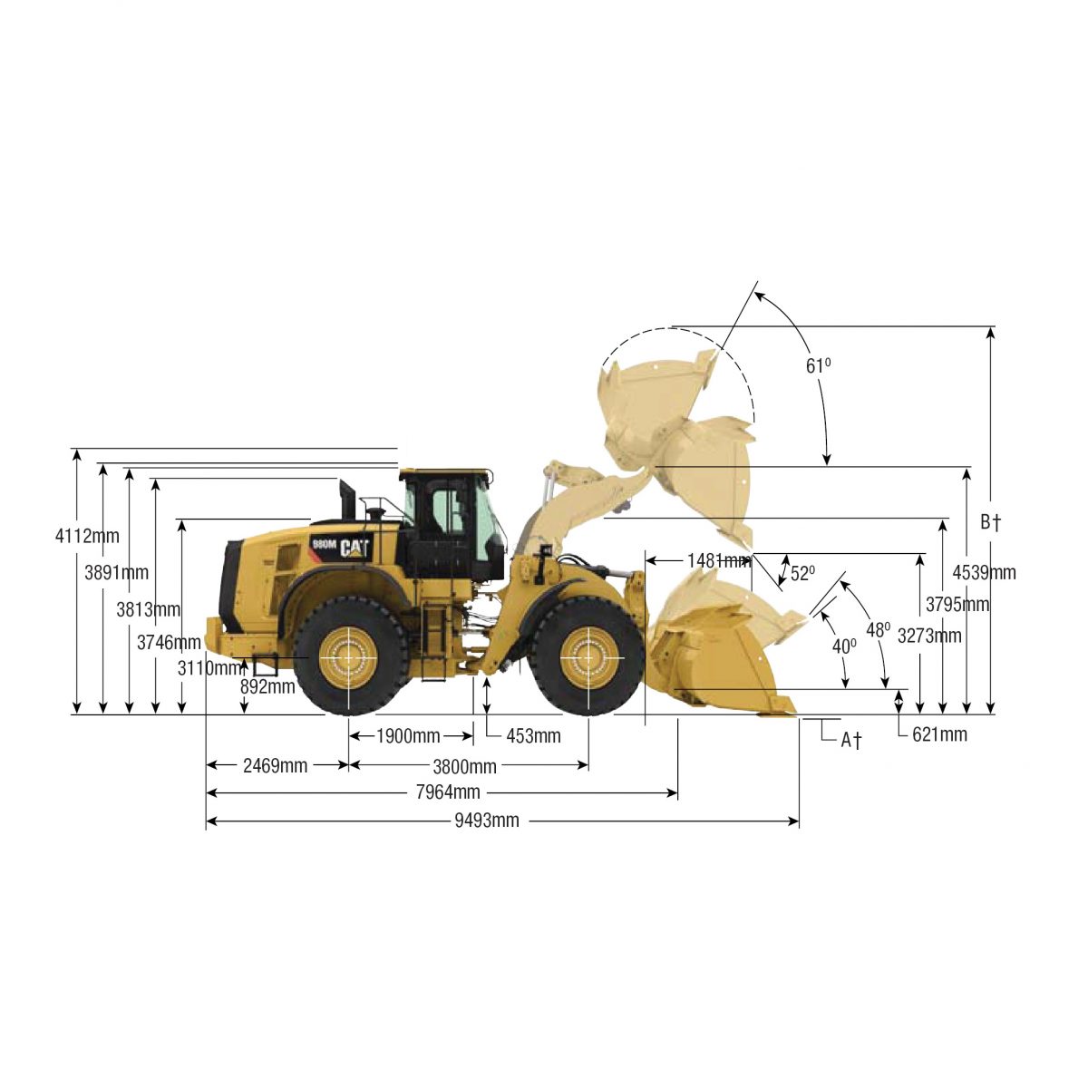 980M Wheel Loader - Ezyquip Hire
