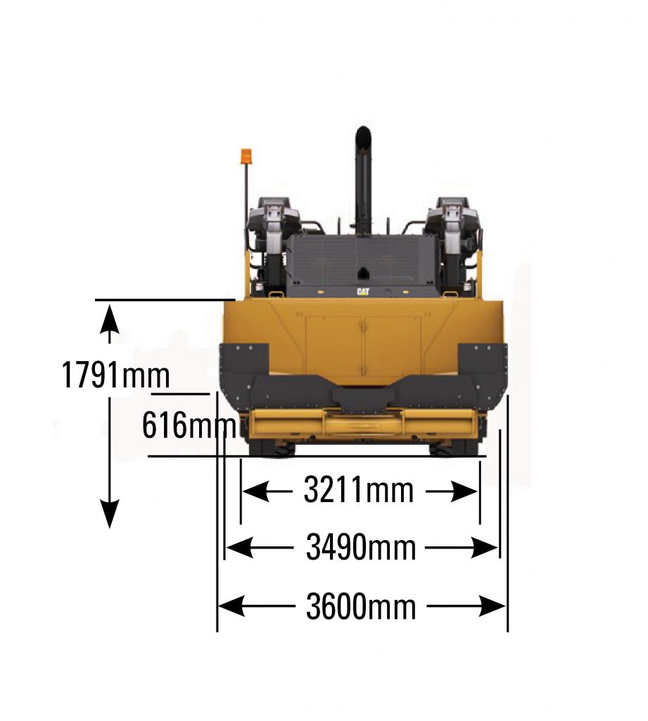 AP1000F Asphalt Paver - Ezyquip Hire