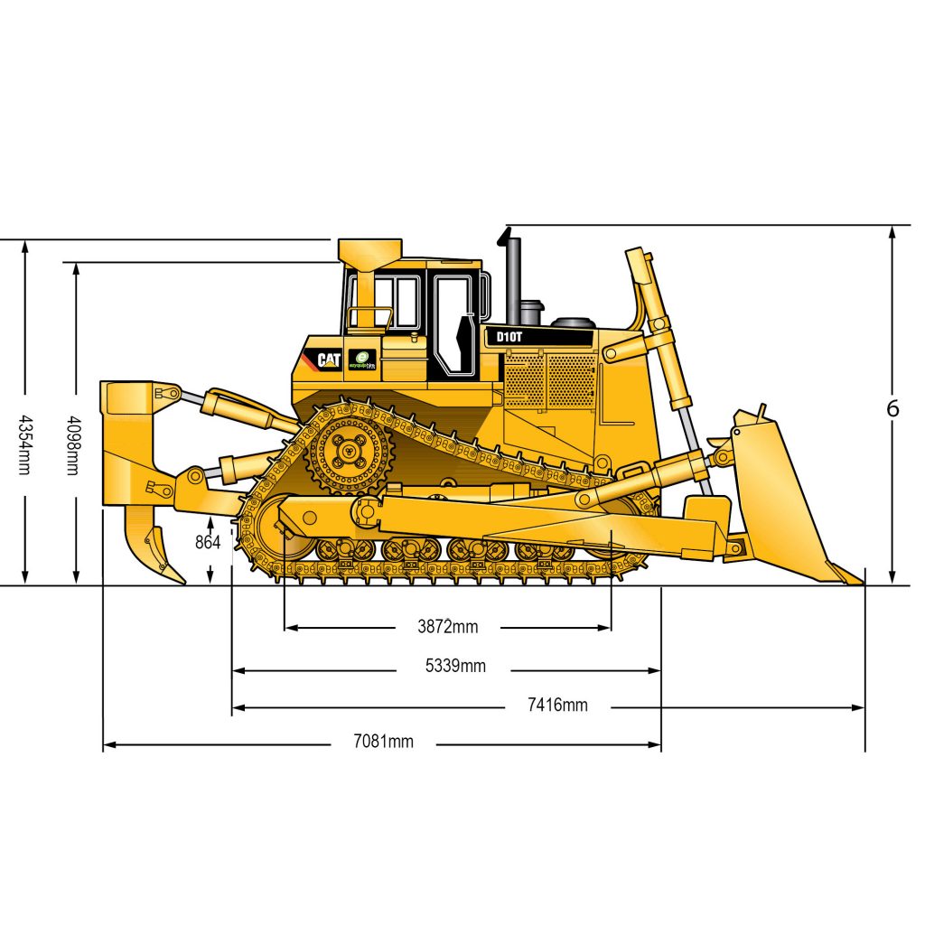 D10T Track-Type Tractor - Ezyquip Hire
