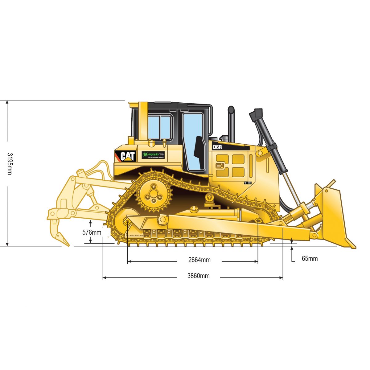 D6T Dozer - Ezyquip Hire