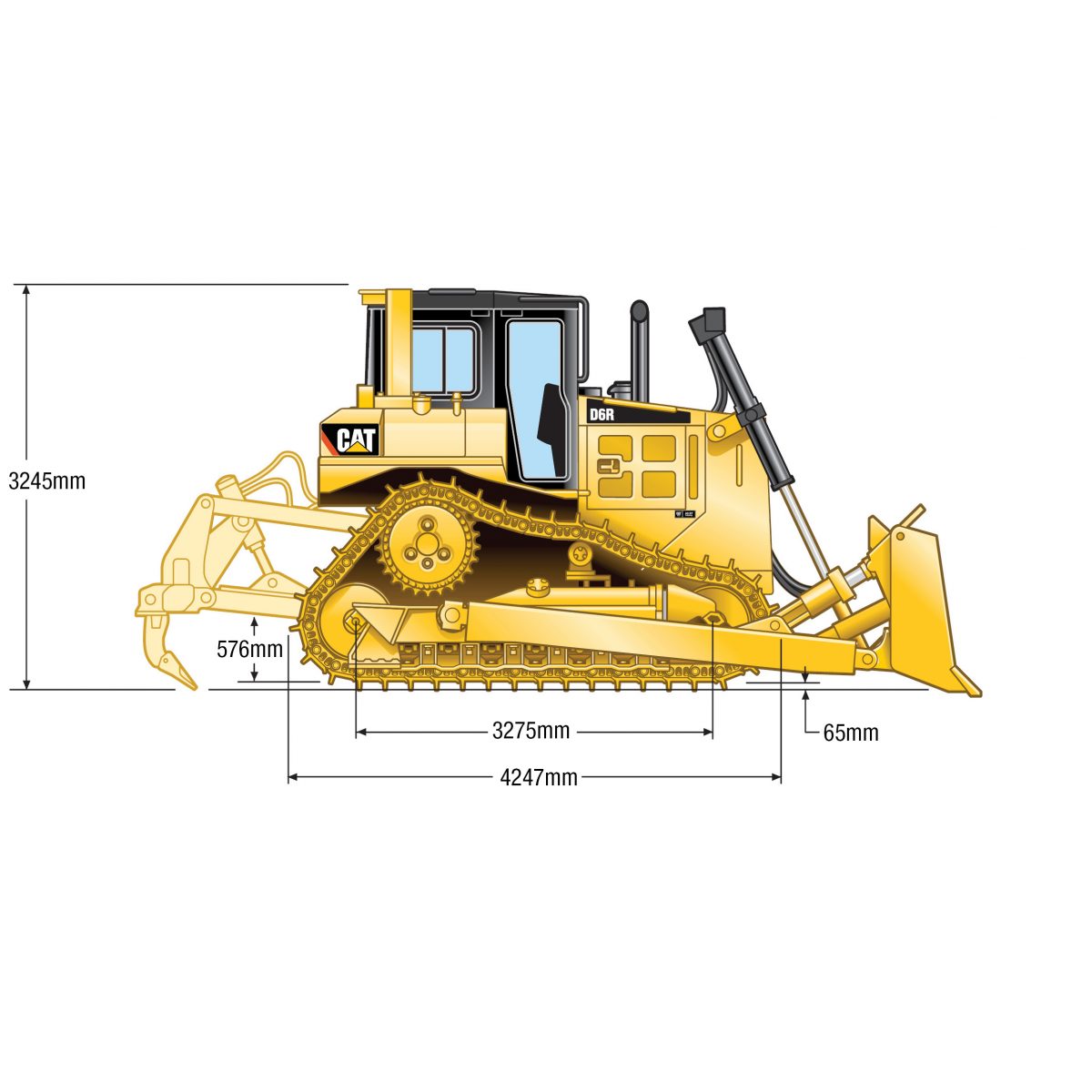 D6T LGP VPAT Blade Swamp Dozer - Ezyquip Hire