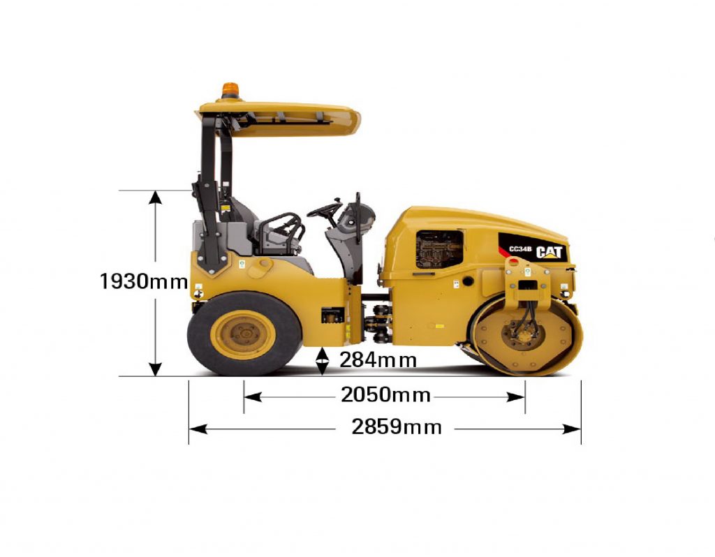 CC34B Utility Compactor - Ezyquip Hire
