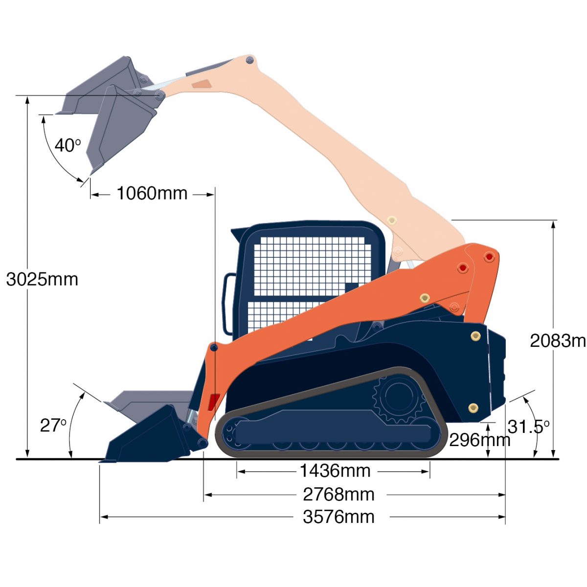 259B3 Series 3 Compact Track Loader - Ezyquip Hire